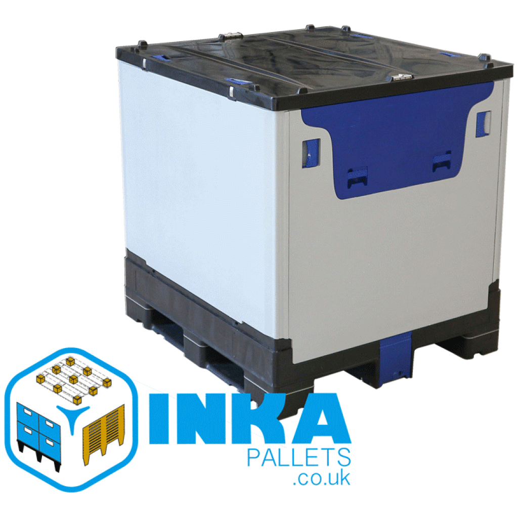 Folding Ibcs Plastic Pallet Boxes by Inkapallets